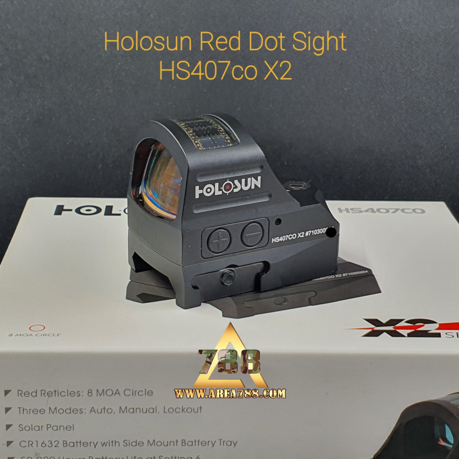 HOLOSUN HS 407co X2 – Area 788 | Menjual Aksesoris, Sparepart, Gear ...