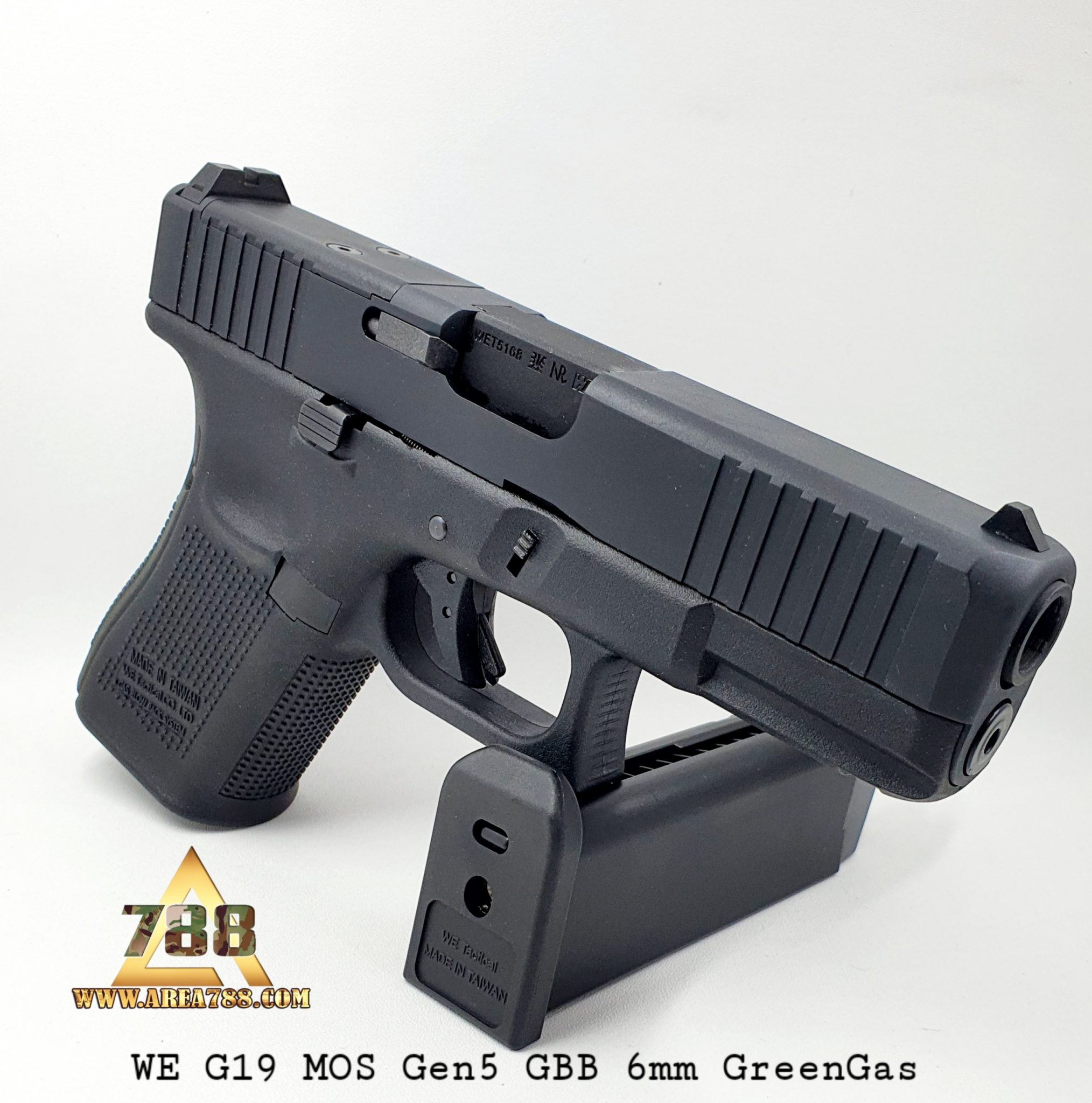 WE G19 MOS Gen5 GBB 6mm Greengas – Area 788 | Menjual Aksesoris ...