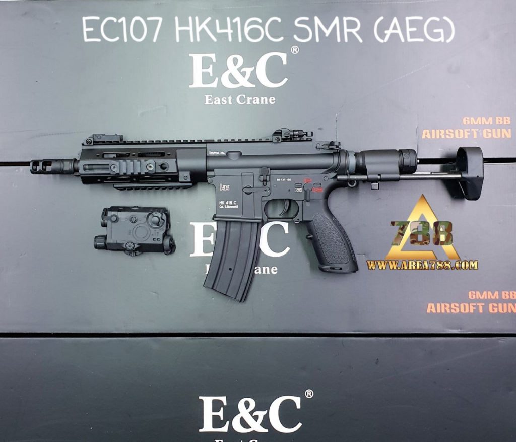 EC107 E&C HK416c SMR (AEG) – Area 788 | Menjual Aksesoris, Sparepart ...